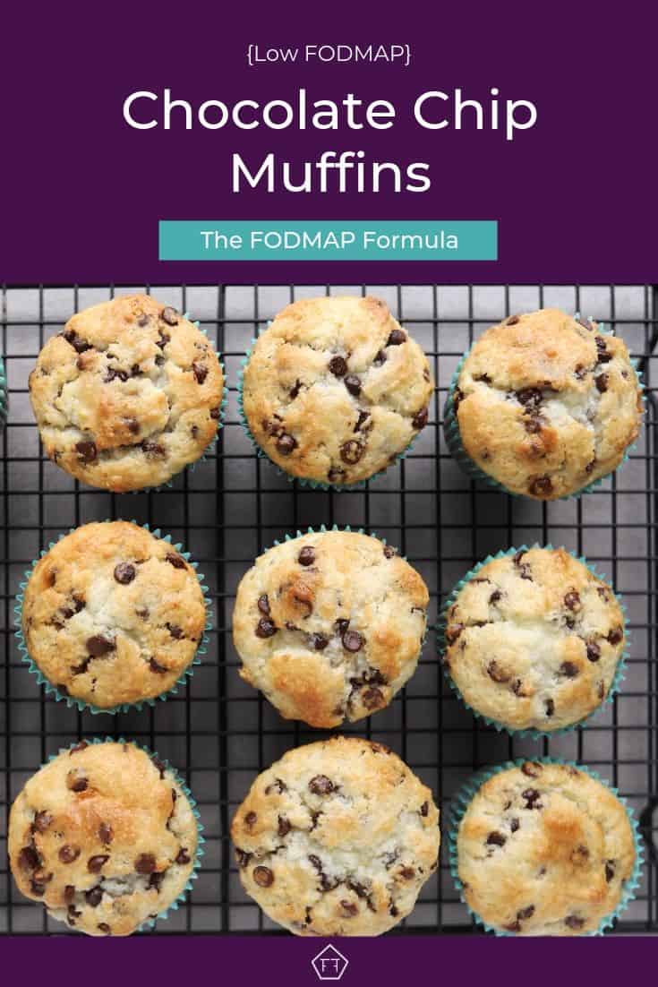 Low FODMAP Chocolate Chip Muffins - The FODMAP Formula Low FODMAP Chocolate Chip Muffins - The FODMAP Formula