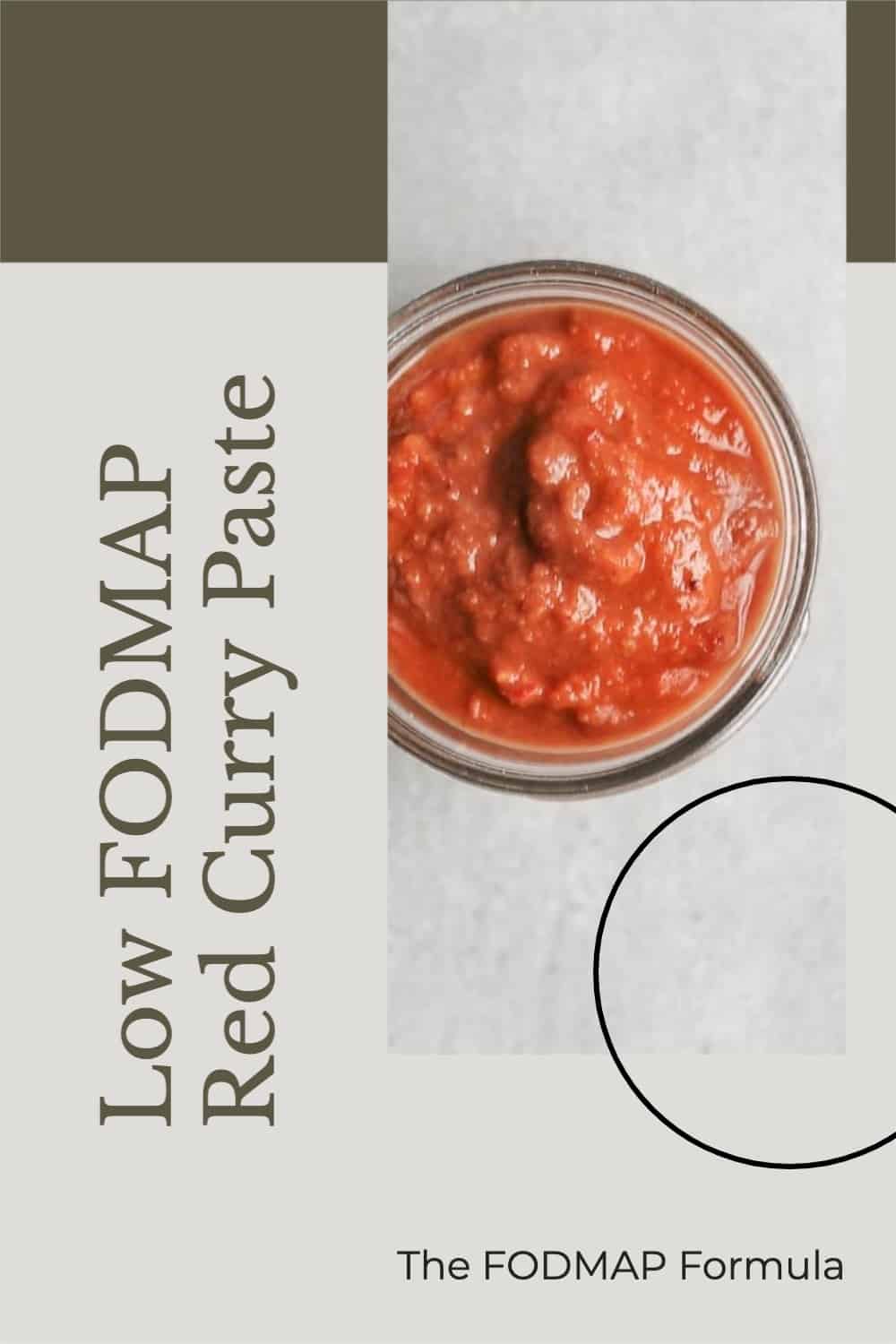 Low FODMAP Red Curry Paste - The FODMAP Formula