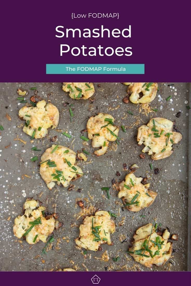 Low FODMAP Smashed Potatoes - The FODMAP Formula
