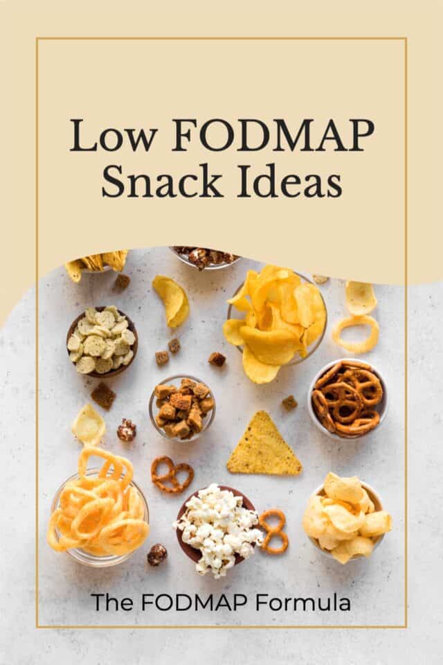Low FODMAP Snack Ideas - The FODMAP Formula