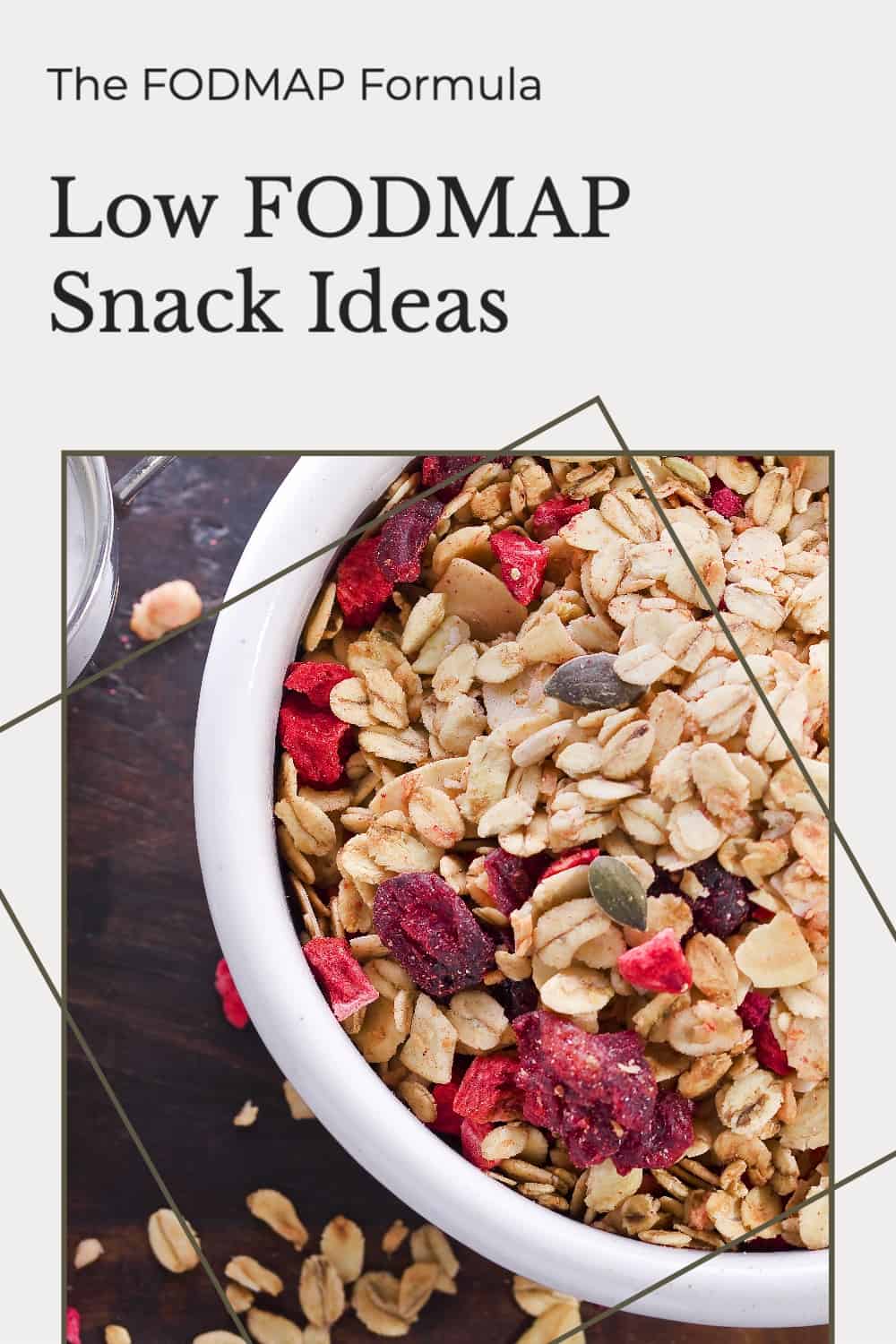 Low FODMAP Snack Ideas - The FODMAP Formula