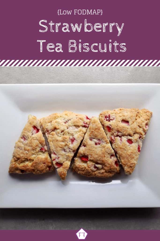 Low FODMAP Strawberry Tea Biscuits - The FODMAP Formula