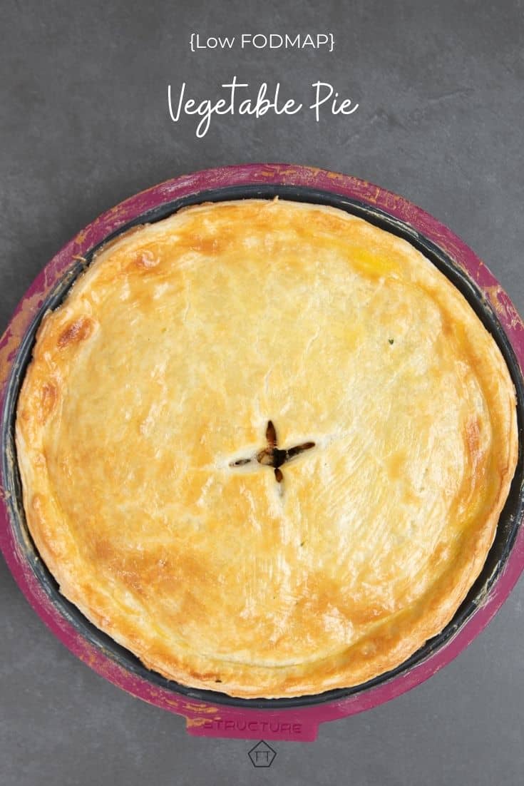 Low FODMAP Vegetable Pie - The FODMAP Formula