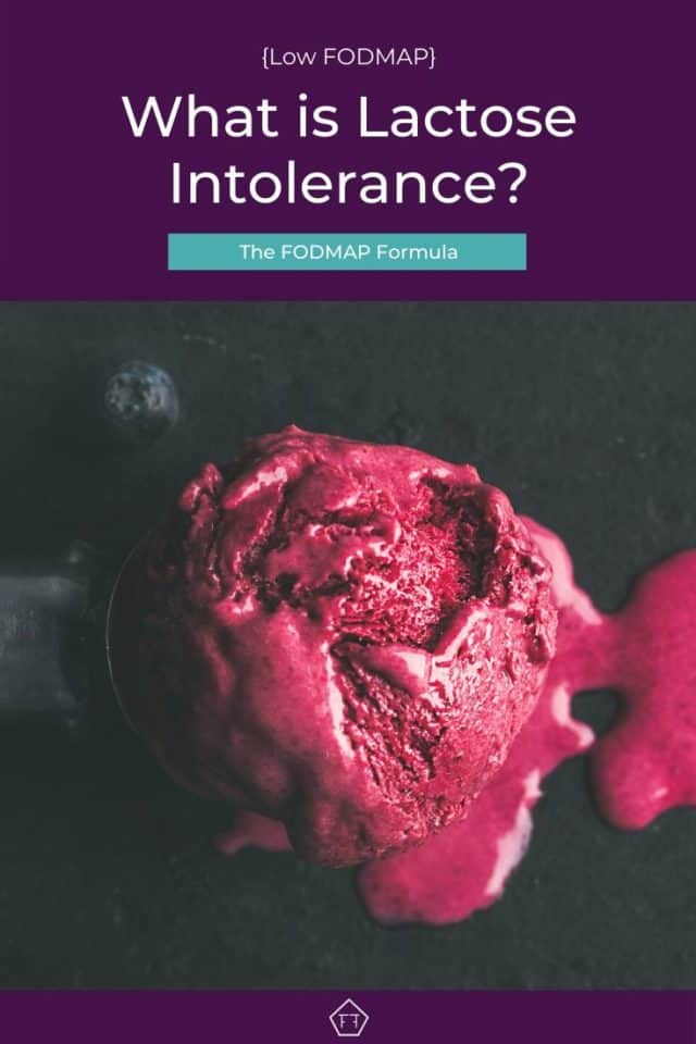 Understanding lactose intolerance and IBS - The FODMAP Formula