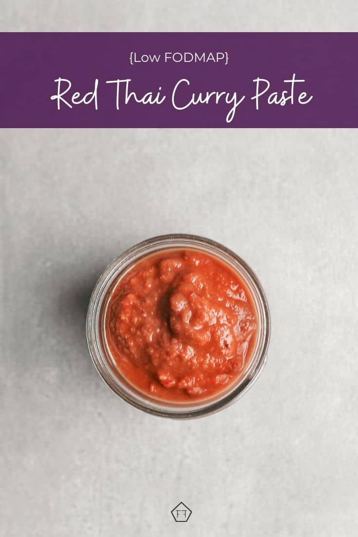 Low FODMAP Red Curry Paste - The FODMAP Formula