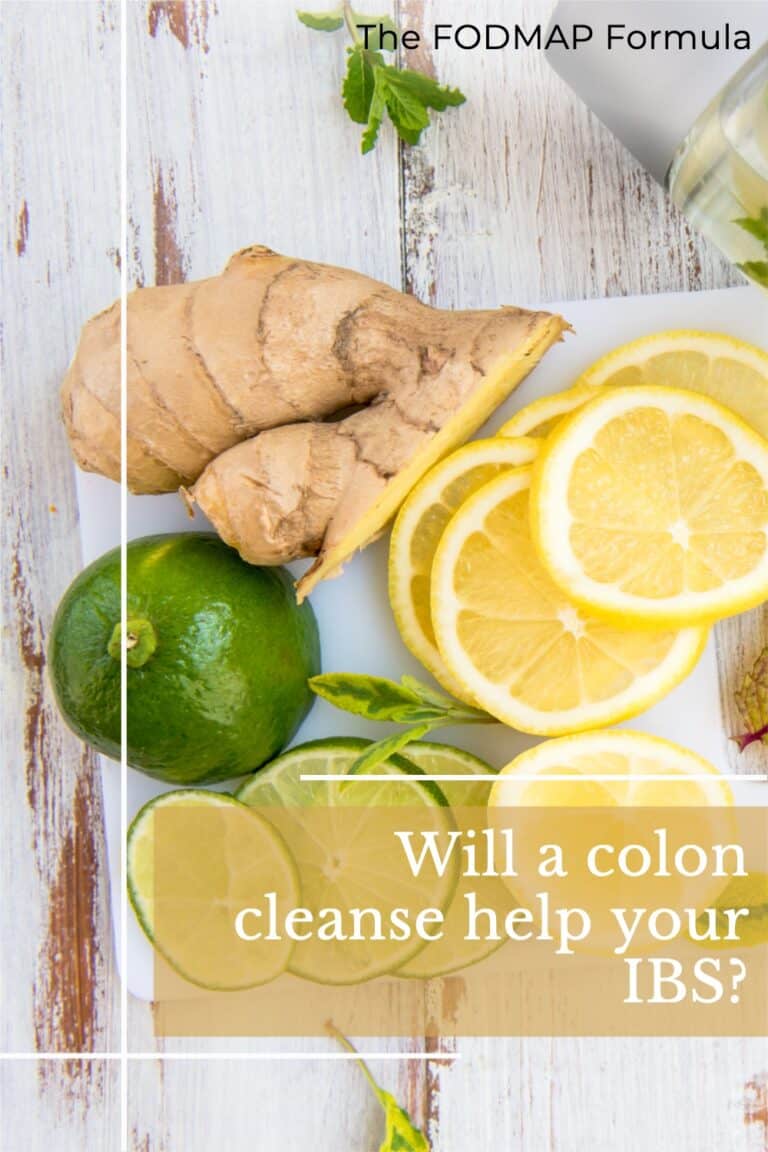Will a colon cleanse help your IBS? - The FODMAP Formula